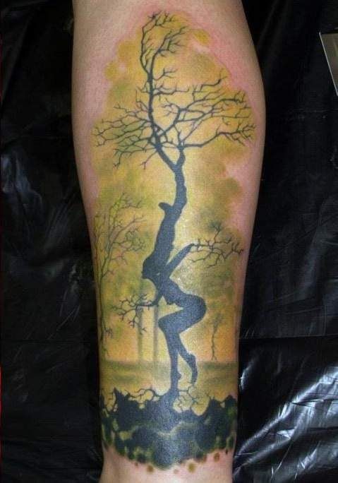 Woman Tree Tattoos